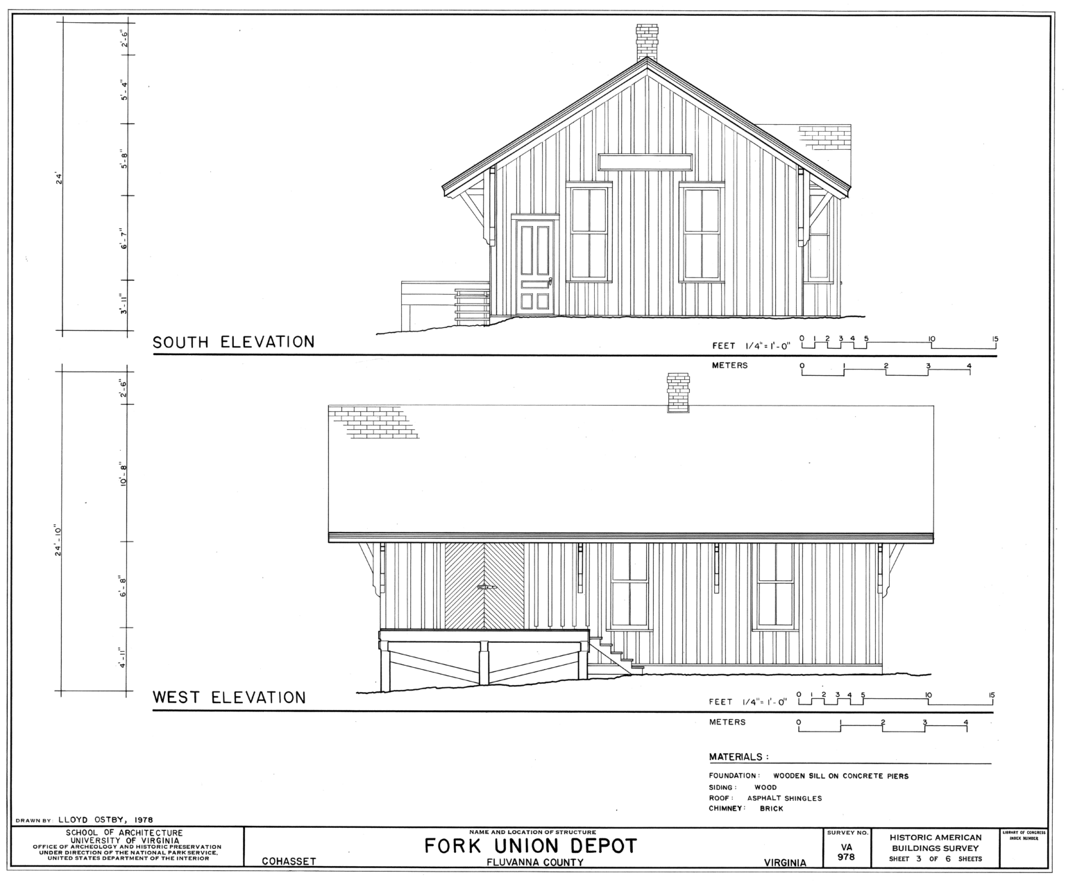 Fork Union Station – Free Model Railroad Plans